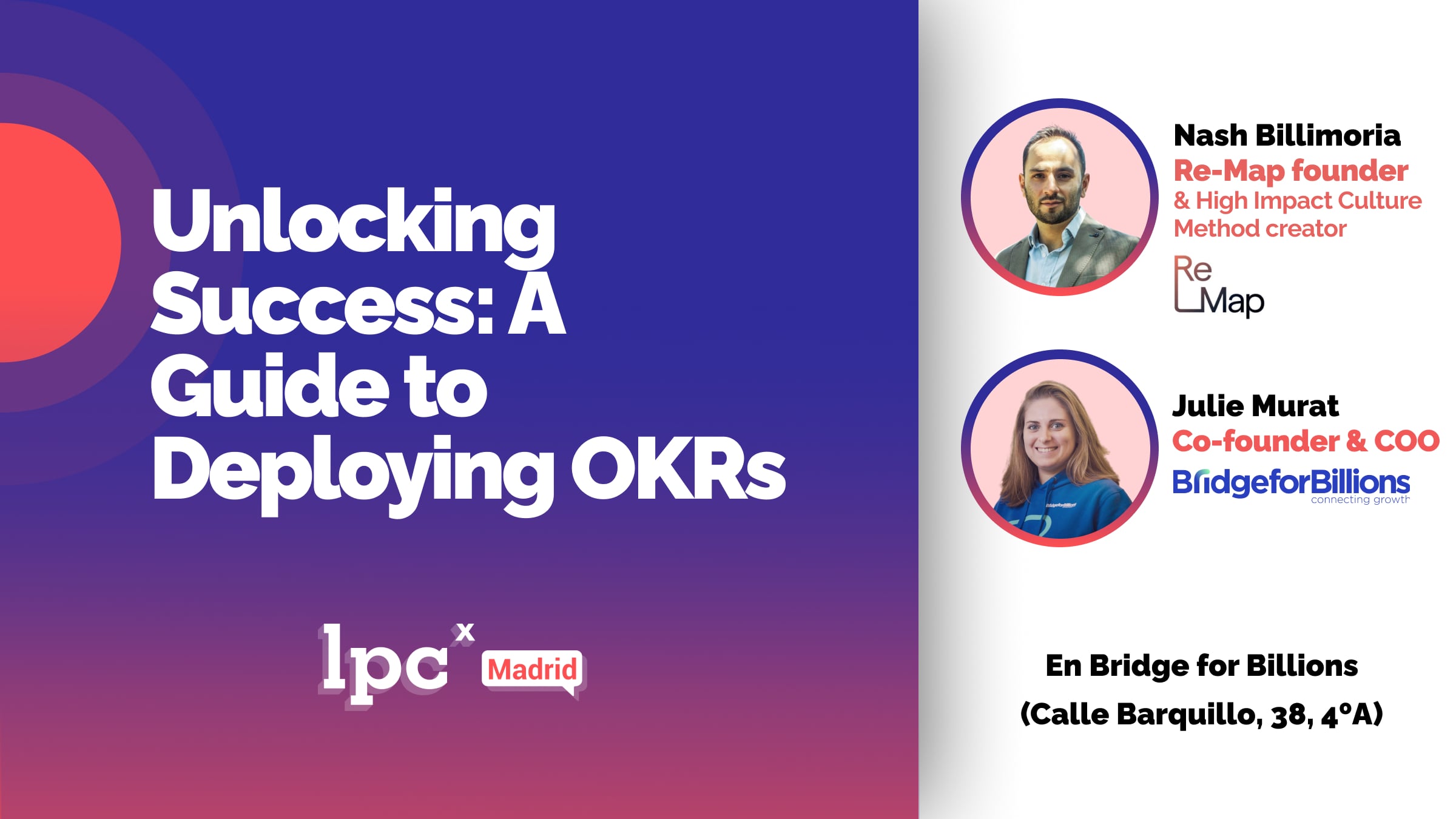 LPCx Madrid: Unlocking Success: A Guide to Deploying OKRs LPCx Madrid: Unlocking Success: A Guide to Deploying OKRs